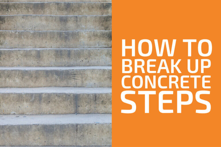 How to Break Up Concrete Steps - Handyman's World