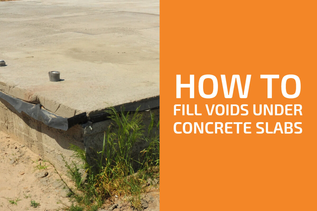 How To Fill Voids Under Concrete Slabs Handyman s World