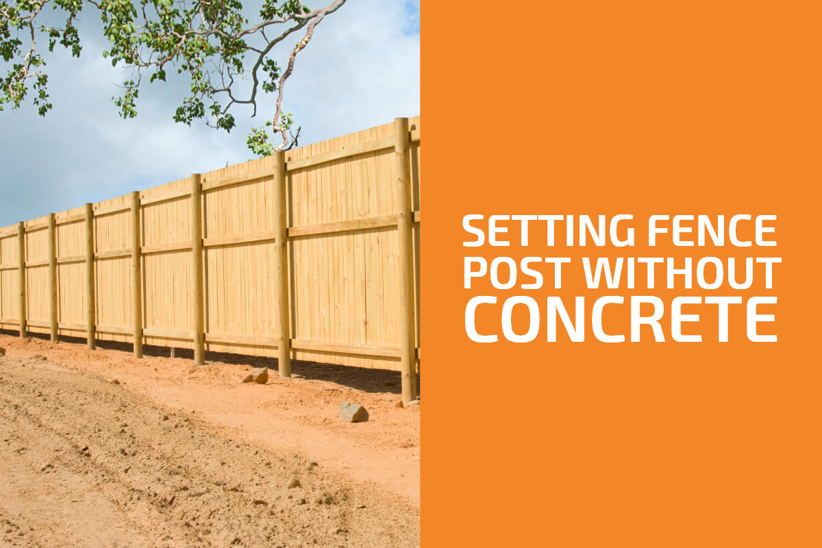 How to Set Fence Posts Without Concrete - Handyman's World