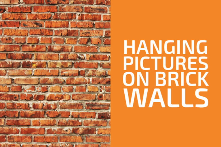 How to Hang Pictures on Brick Walls - Handyman's World