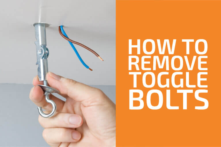 How To Remove Toggle Bolts Handyman s World